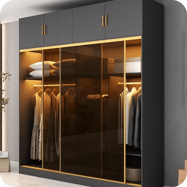 Discover the Allure of the Top 4 Glass Wardrobes: Elevate Your Space ...