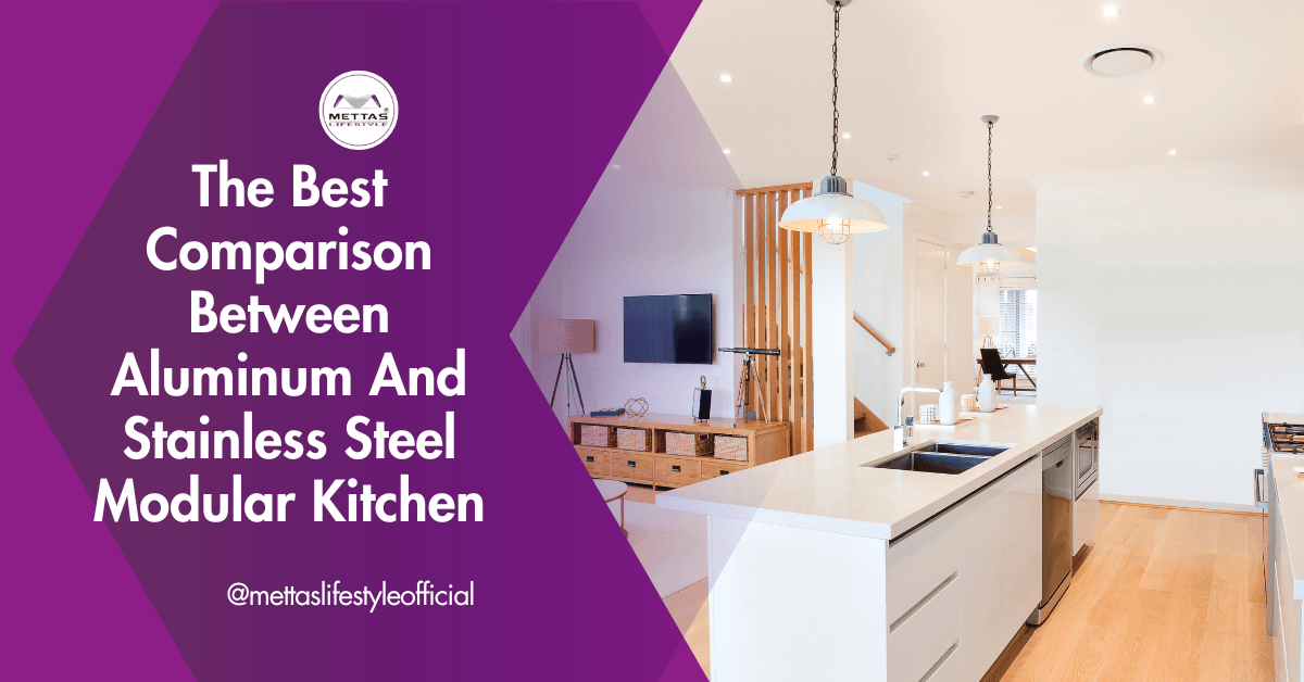 10 Best Comparison Aluminum and Stainless Steel Modular Kitchen ...